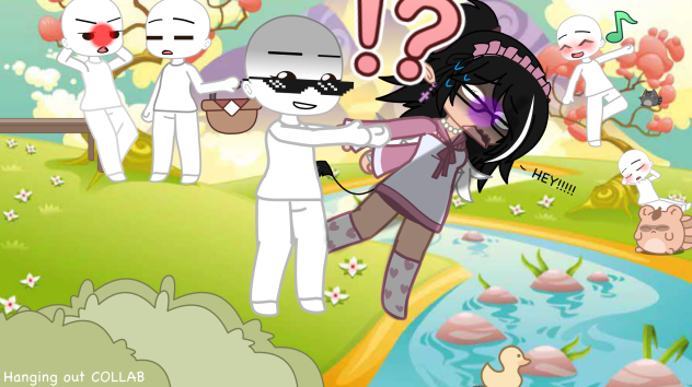 Hanging Out COLLAB - ibisPaint