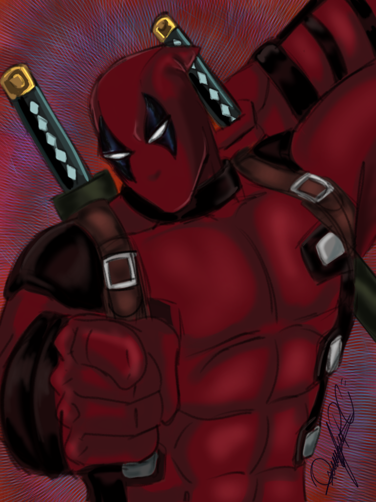 Deadpool - Wade Wilson - ibisPaint