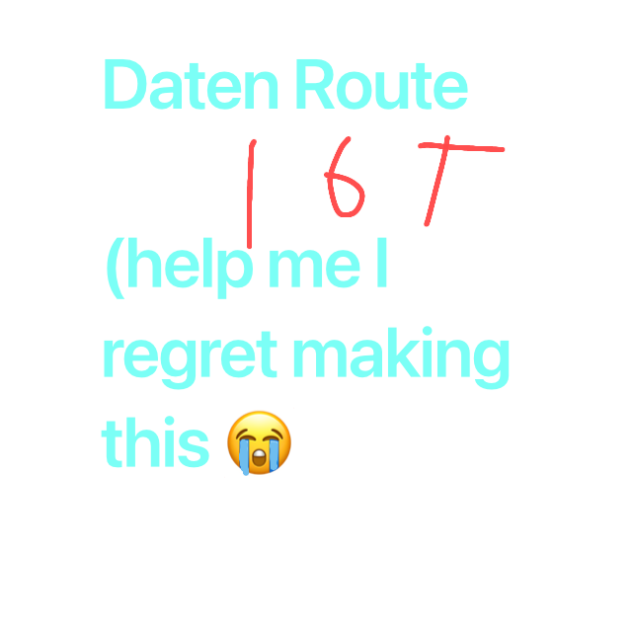 Daten Route ⚠️, 16 plus - ibisPaint