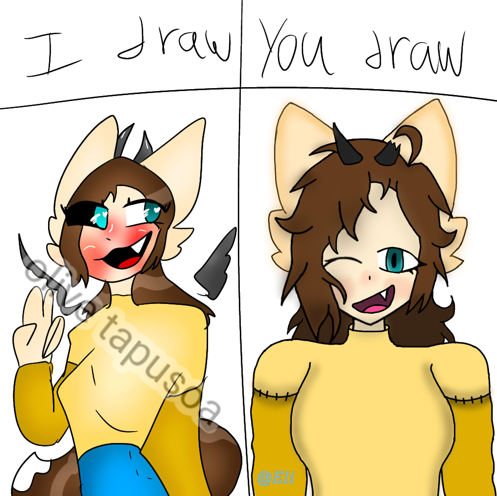 I draw you draw with Olive Tapusoa - ibisPaint