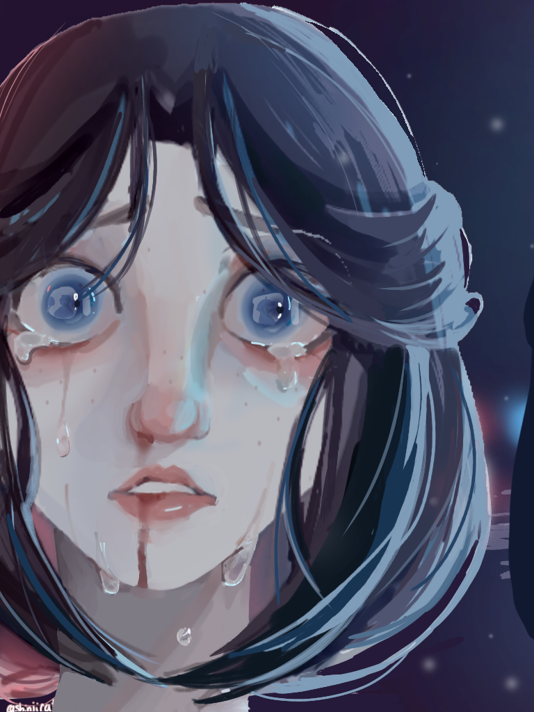 --Please don't desert me...-- - ibisPaint