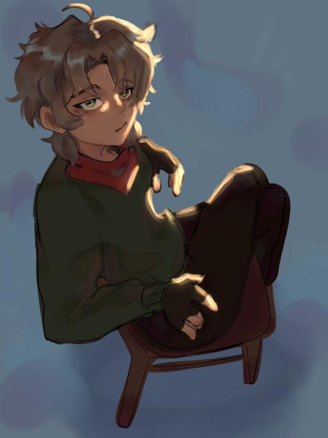 My OC from zombie apocalypse 🥹 - ibisPaint