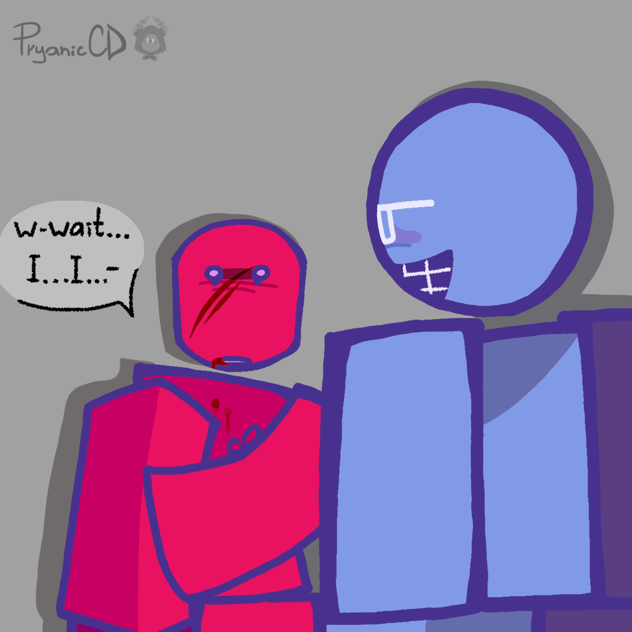 Bluudude..! stop.. - ibisPaint