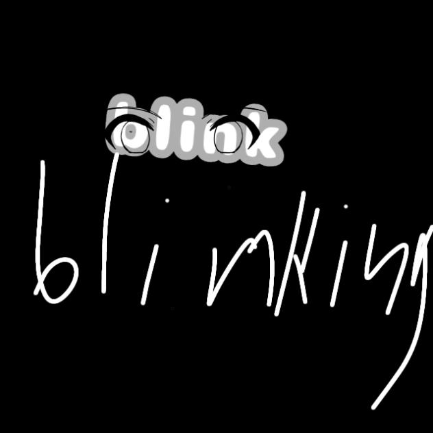 blinking drawing - ibisPaint