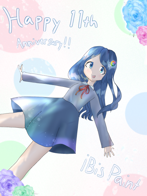 Happy 11th Anniversary!!! - ibisPaint