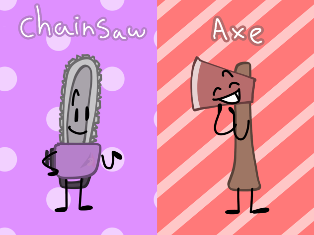 Chainsaw & Axe! - ibisPaint