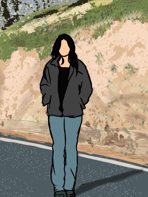 stand on road - ibisPaint