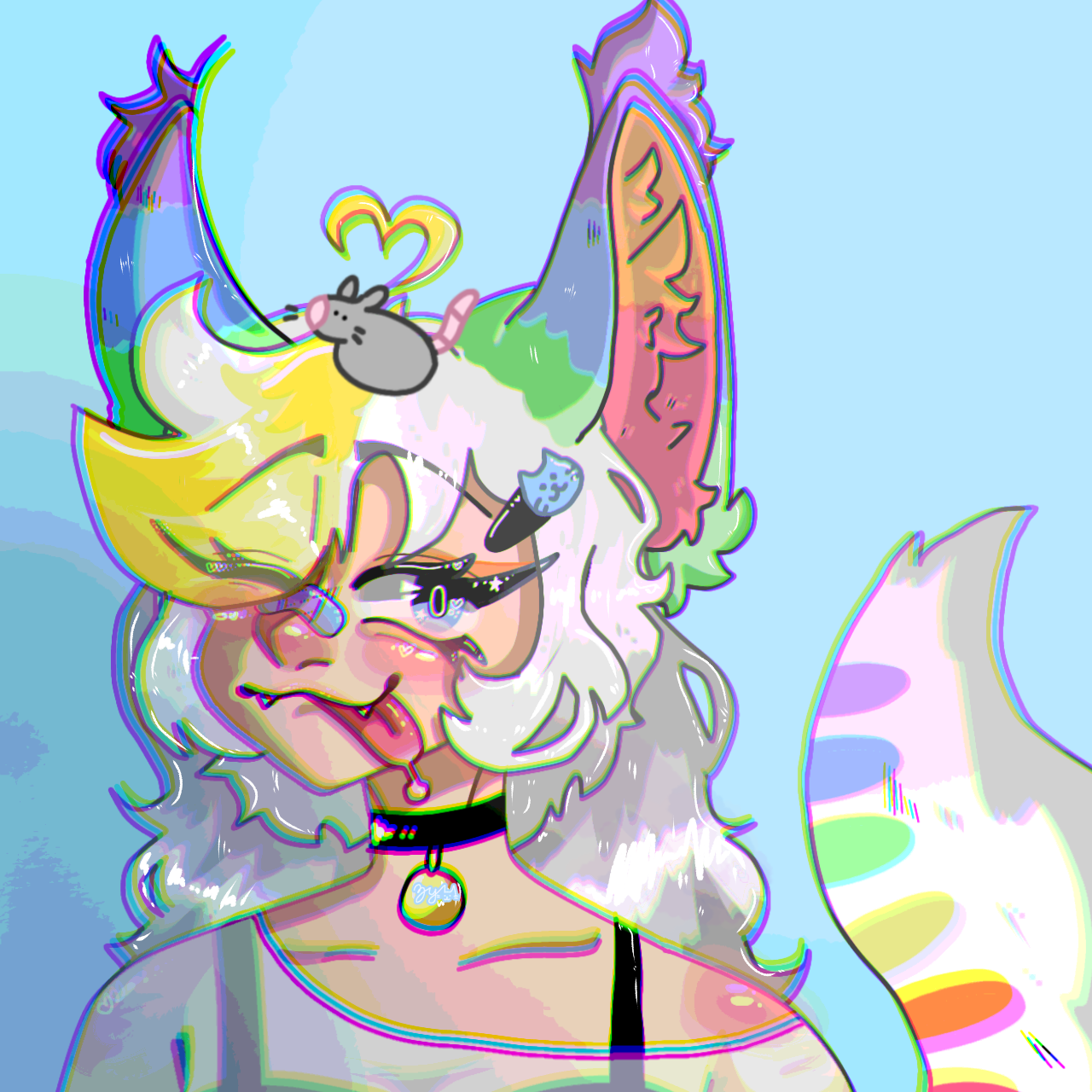 Sherbert and rat - ibisPaint