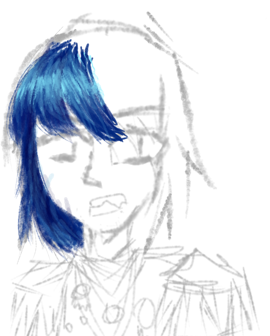 Azra is always lazy fr - ibisPaint