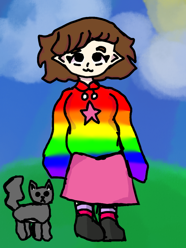 Cat -w- - ibisPaint