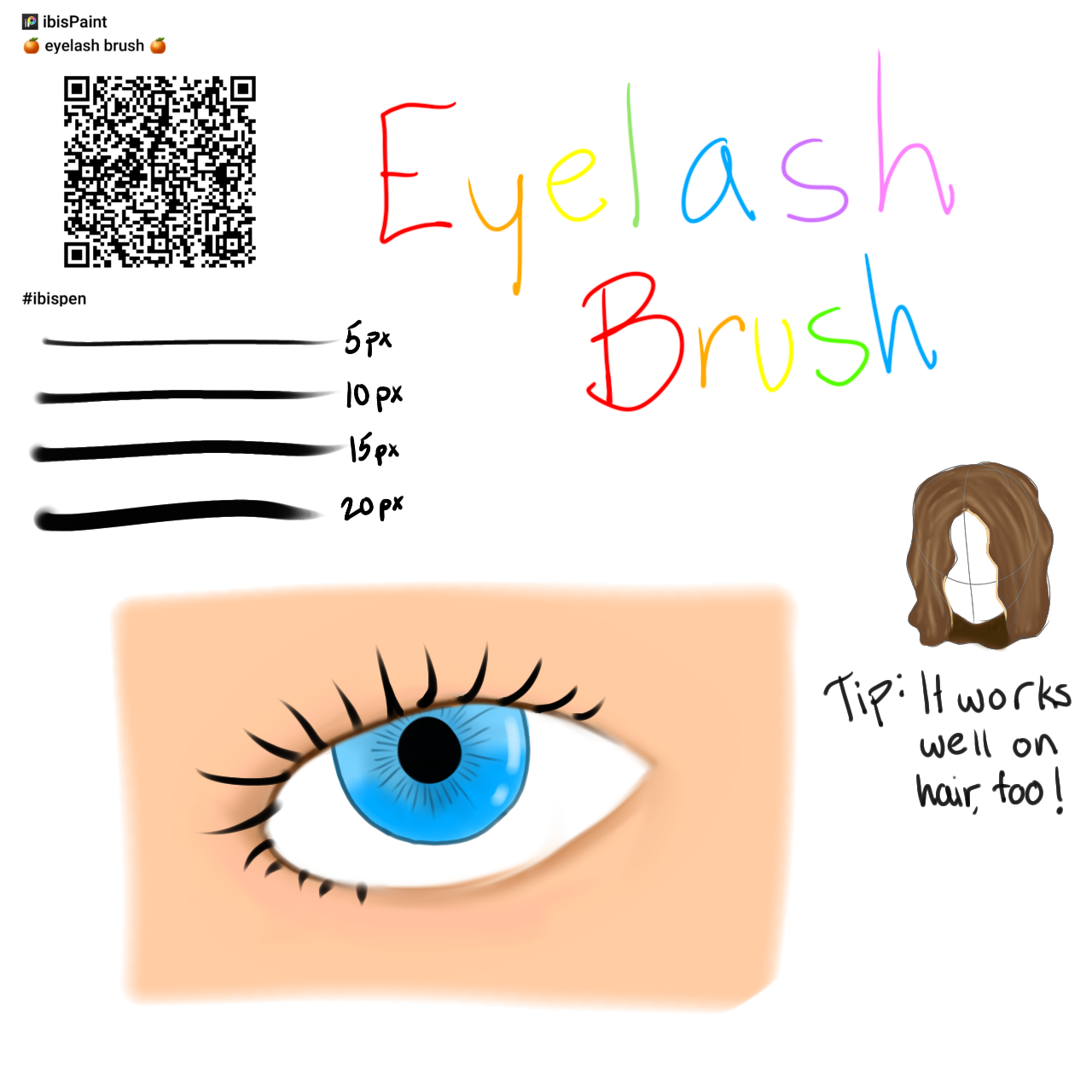 eYeLaSh BrUsH - ibisPaint