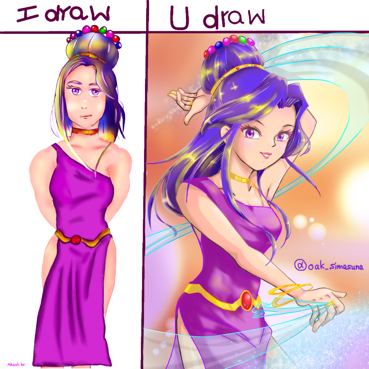 collaboration with Akash kr. - ibisPaint