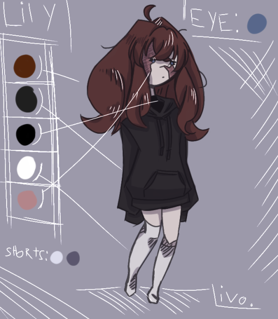 Lily Character Sheet (Chibi) - ibisPaint