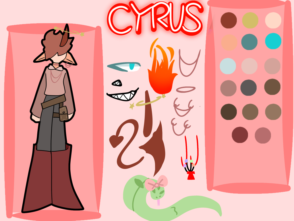 Cyrus ref sheet - ibisPaint