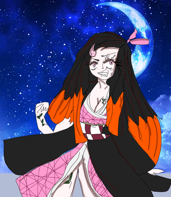 Nezuko from demon slayer - ibisPaint