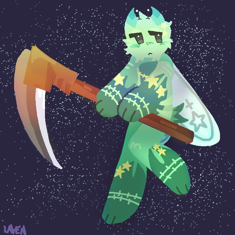 Space bug 💚 - ibisPaint