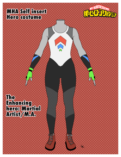 MHA Self Insert Hero costume - final - ibisPaint