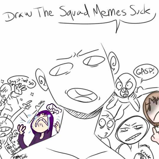 Expression collab meme - ibisPaint