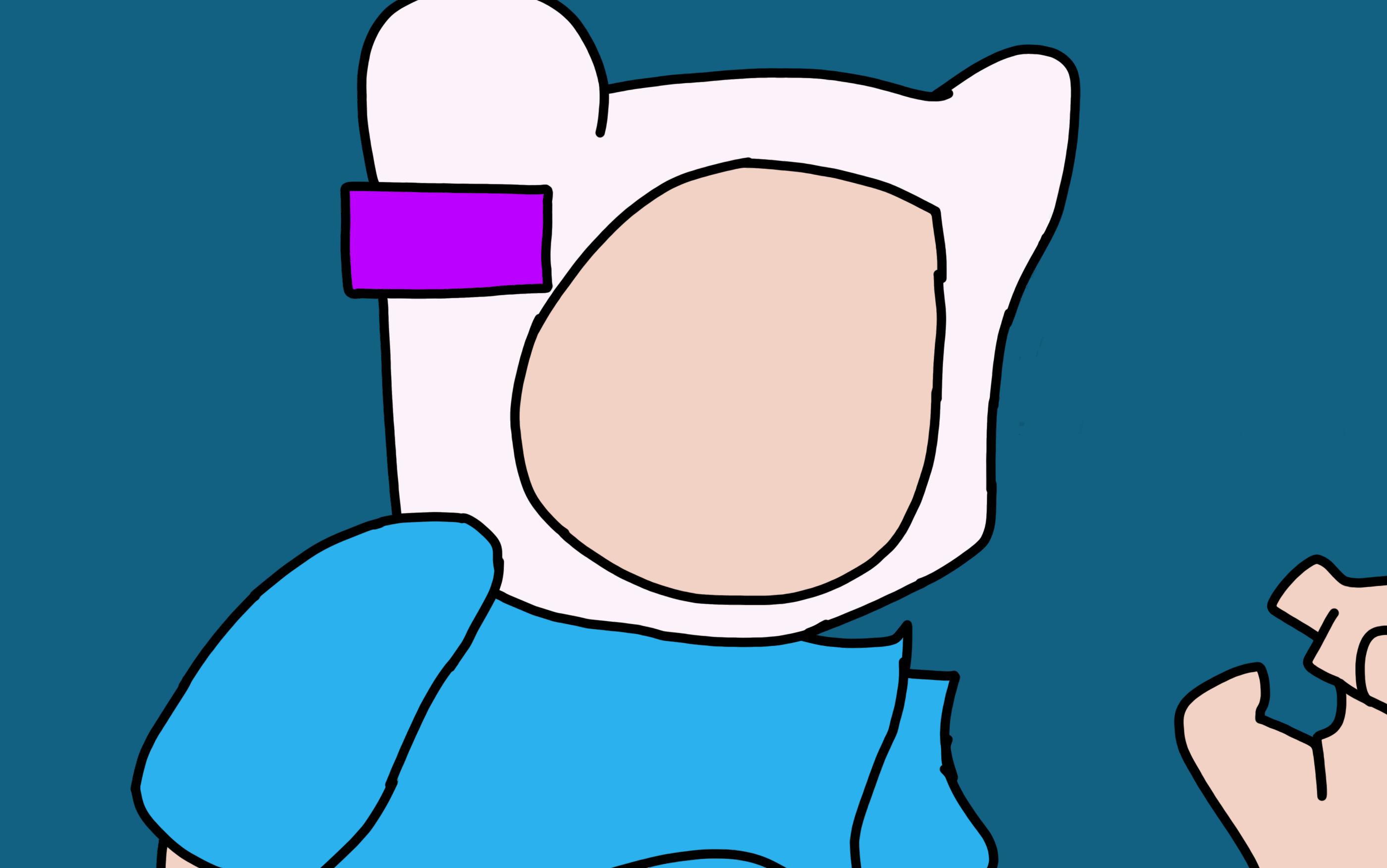 corrupted finn - ibisPaint