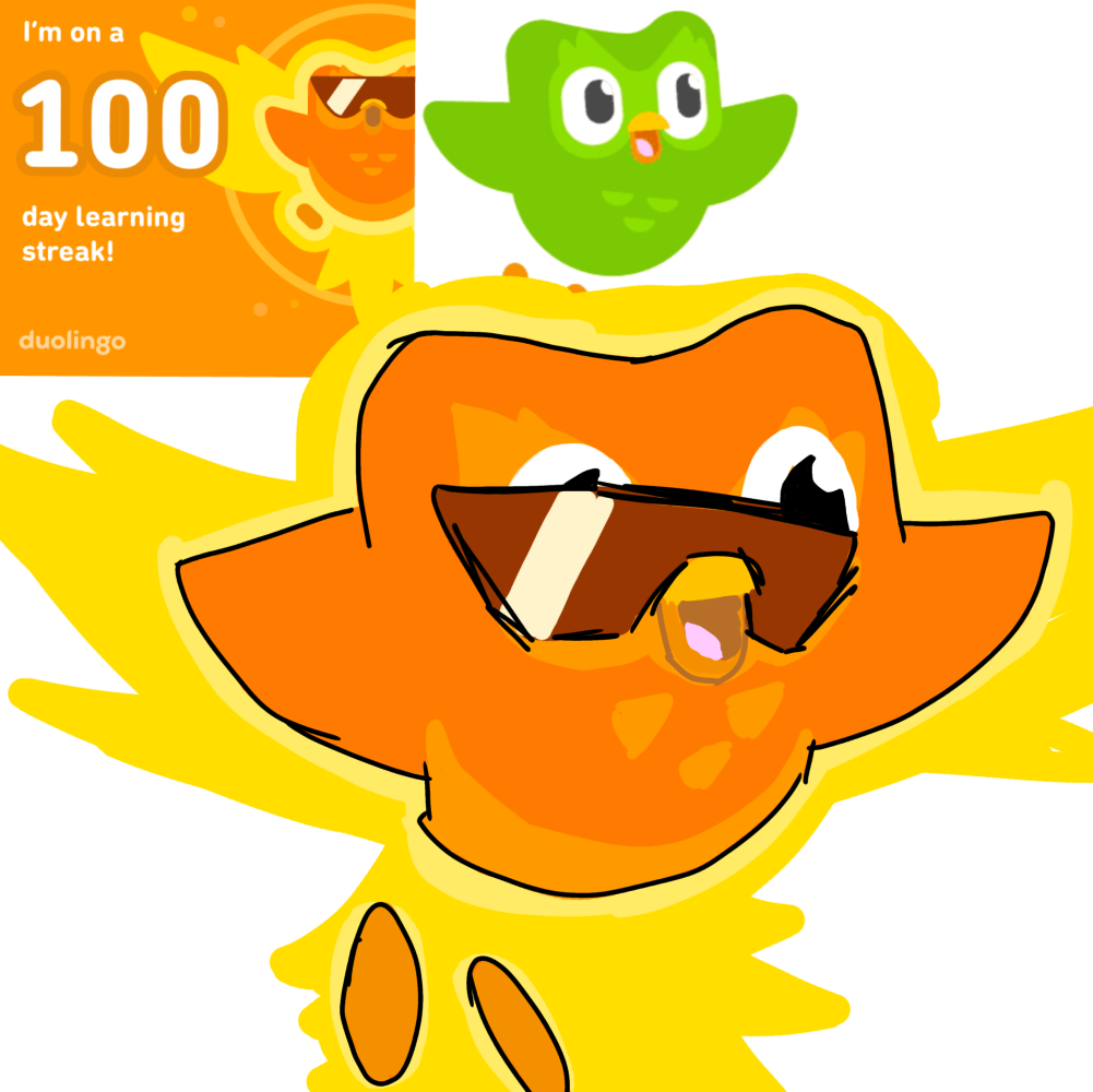 Have you done your doulingo today - ibisPaint