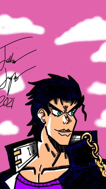 Jotaro Kujo (no hat) - ibisPaint