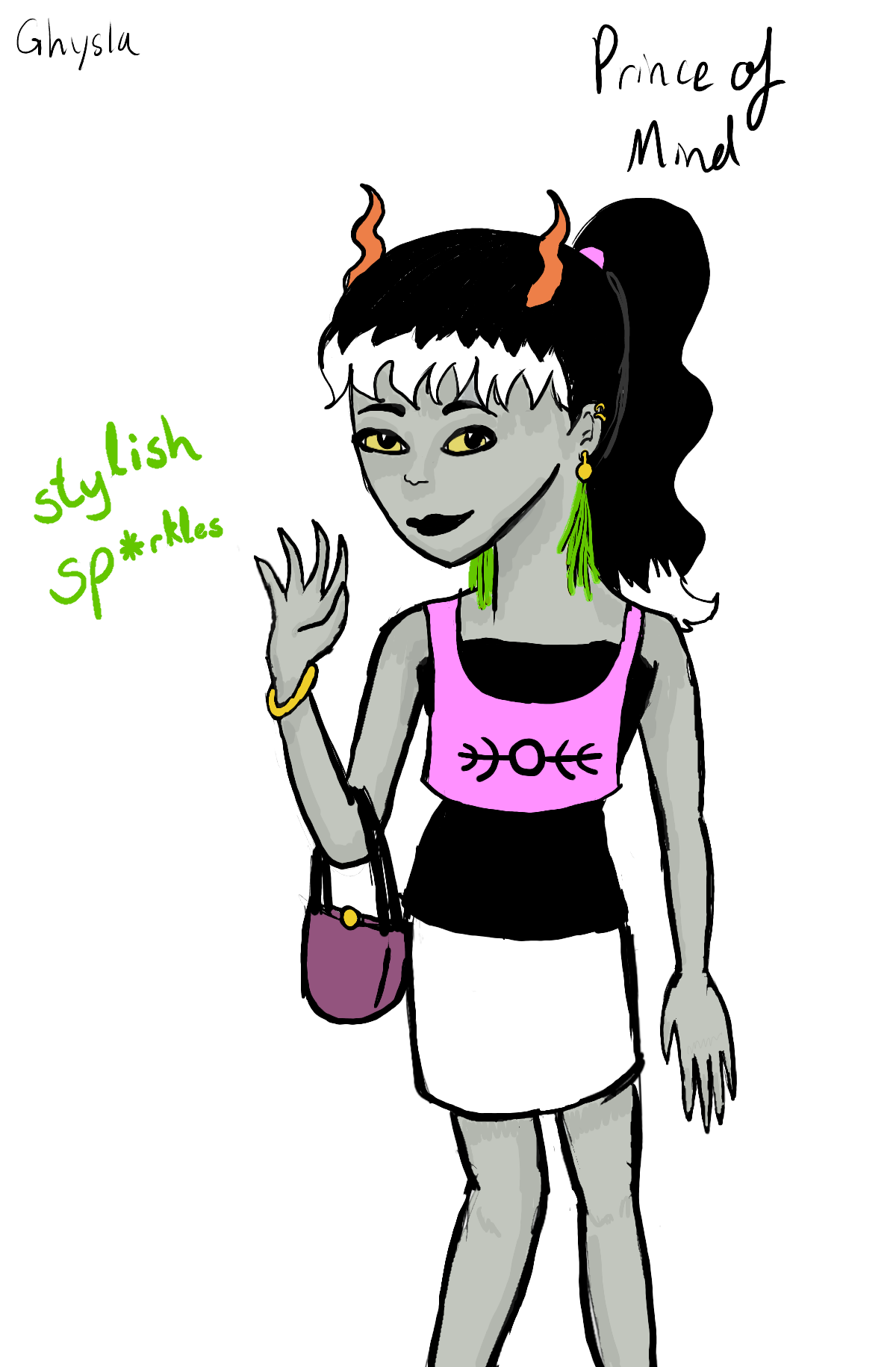 Homestuck OC - Ghysla - ibisPaint