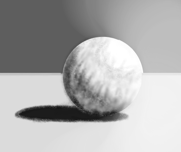 realistic ball (perspective) - ibisPaint