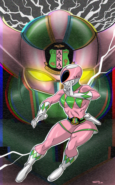 AKA Power Ranger - ibisPaint