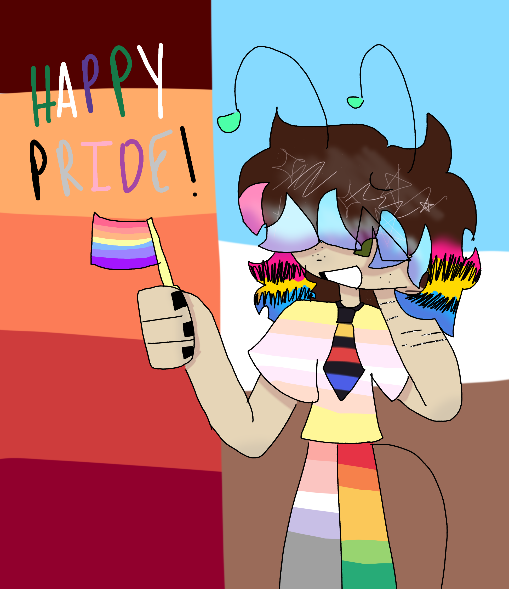 HAPPY PRIDE!!!!!!!!!!! - ibisPaint