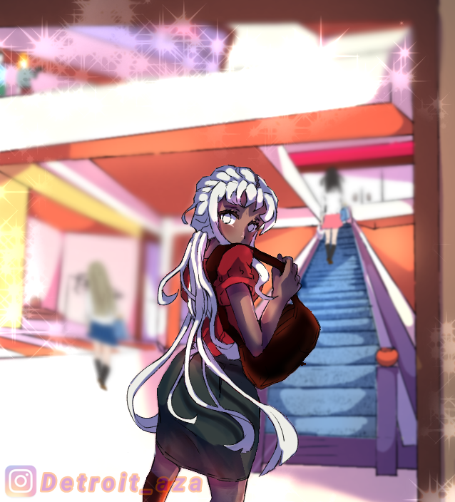 Listen I gotta go. McDonald's mall - ibisPaint