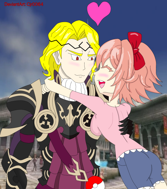 Drawing Sayori x Xander - ibisPaint