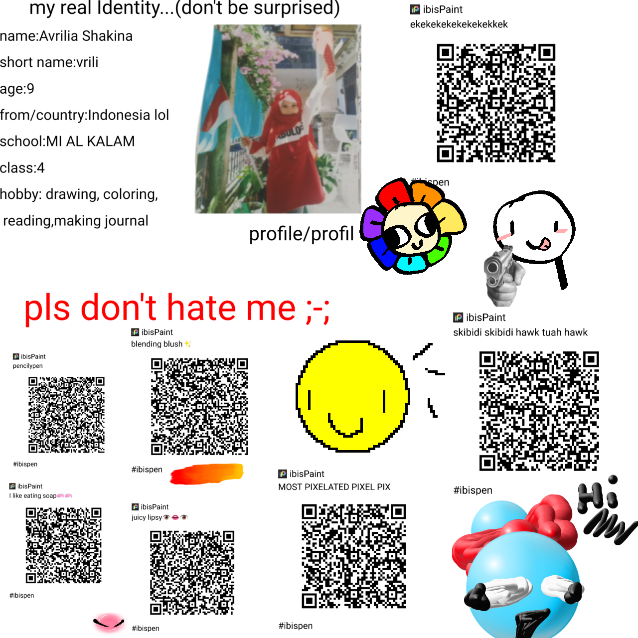 revealing my true identity - ibisPaint