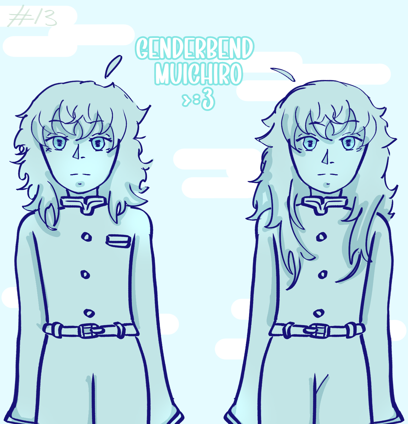 Rule 63 genderbend [Cringetober] - ibisPaint