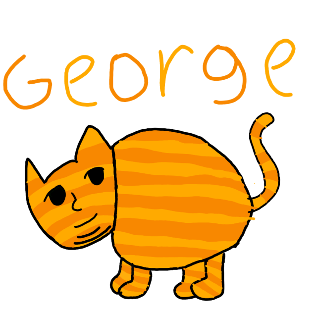 George cat fat addition - ibisPaint