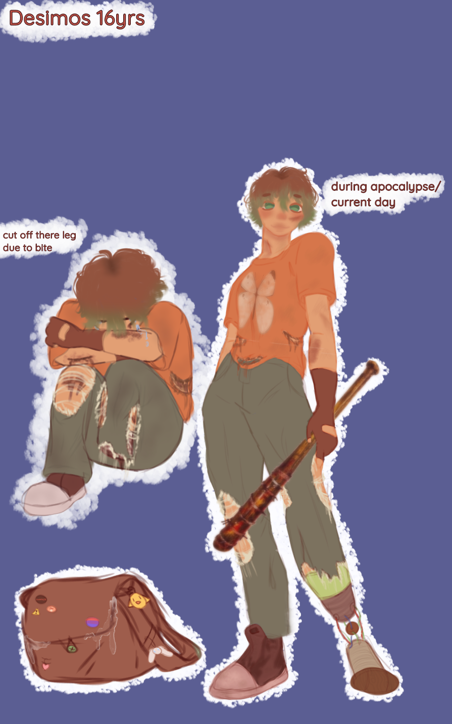 zombie apocalypse oc - ibisPaint