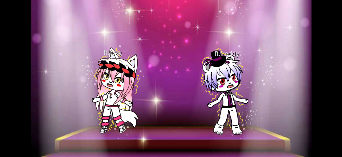 ft.freddy and ft.foxy edit - ibisPaint