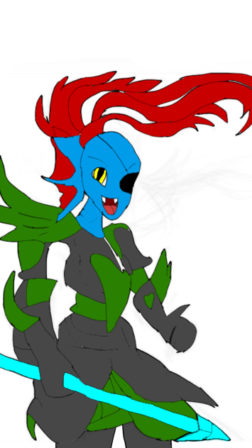 Undyne The Undying - ibisPaint