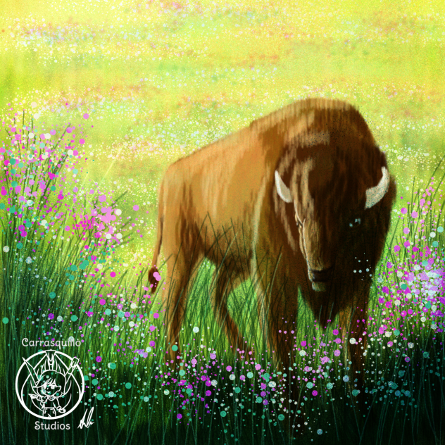 National Buffalo Day - ibisPaint
