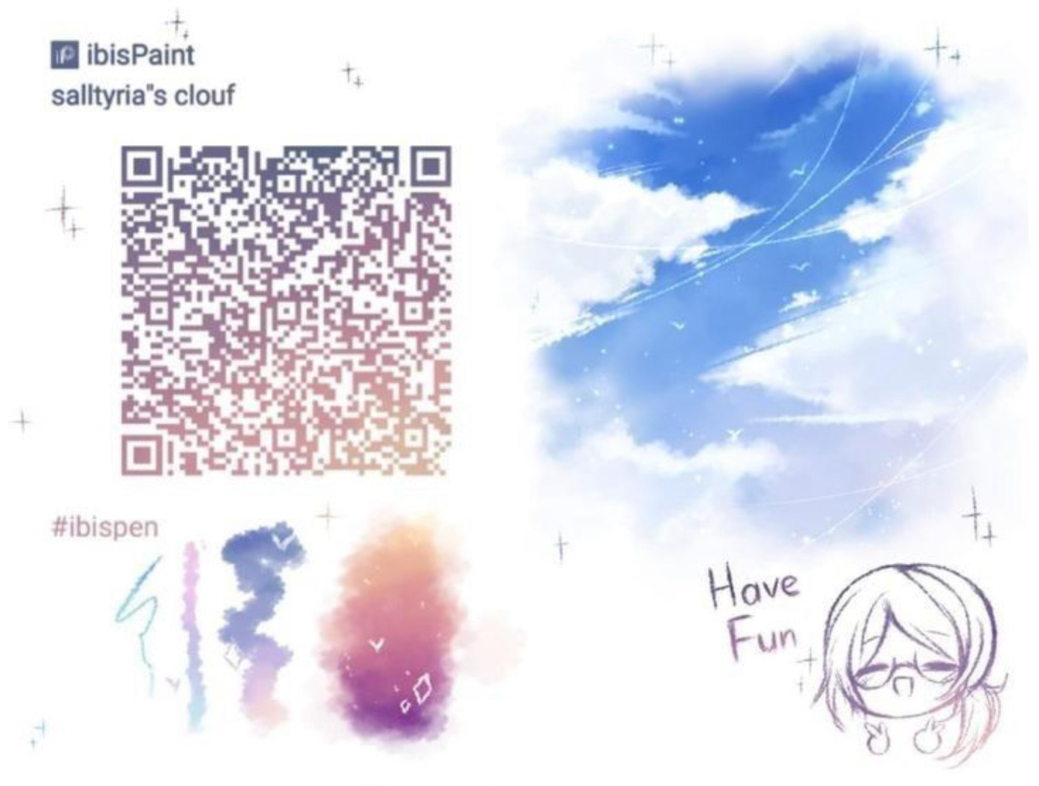 Cloud Brush !NOT MINE! - ibisPaint