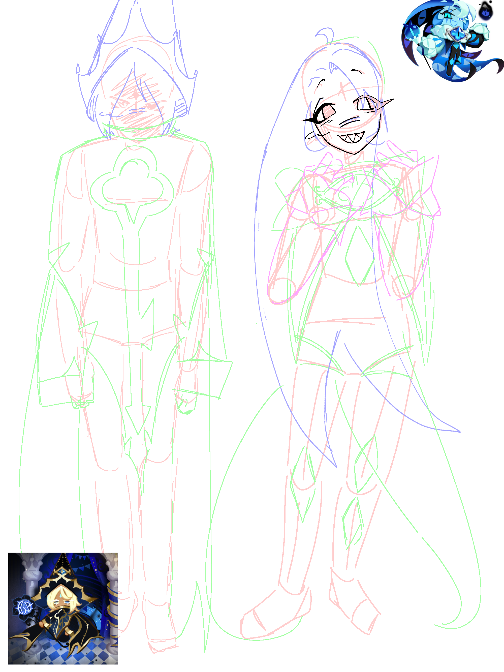 GUESS WHO THESE TWO ARE!!! - ibisPaint