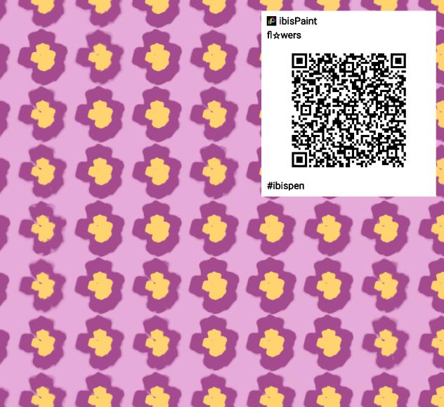 Instant flower Brush! - ibisPaint