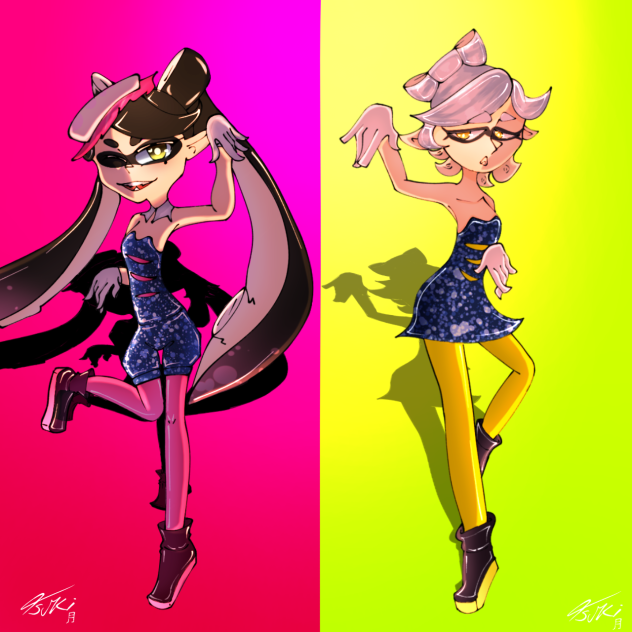 Callie and Marie - ibisPaint