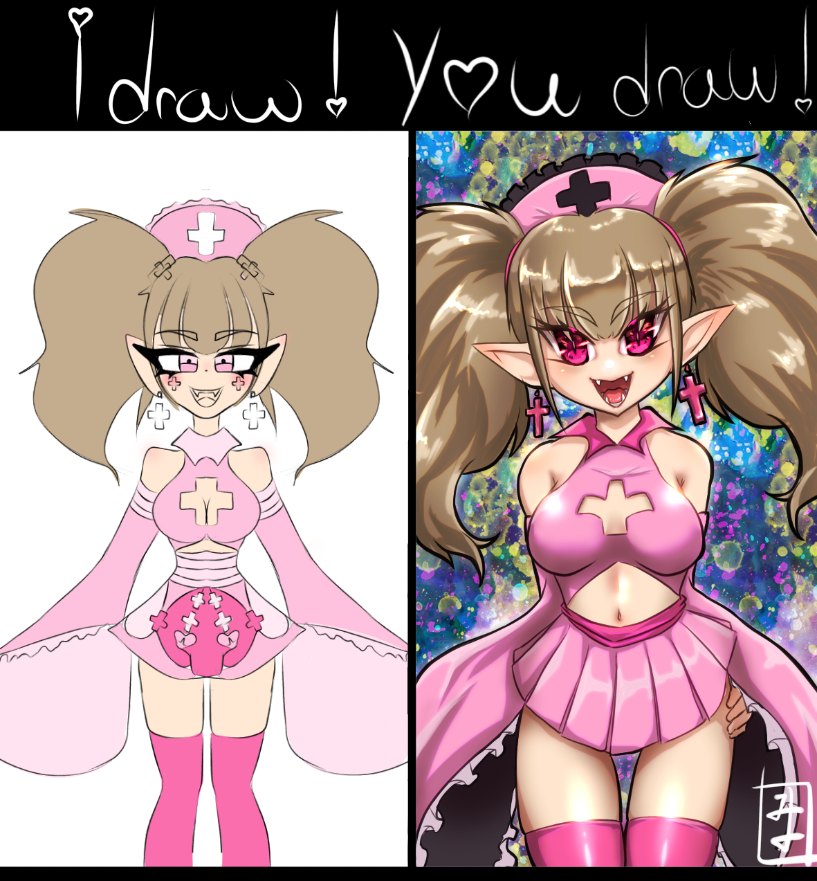 I draw you draw with Danni T - ibisPaint