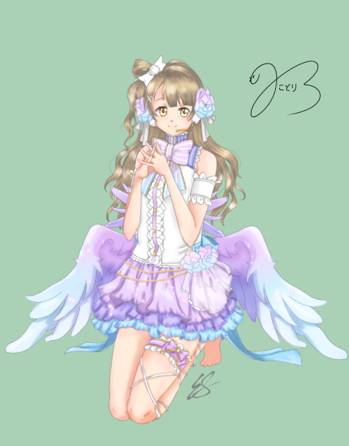 Kotori Minami white day - ibisPaint