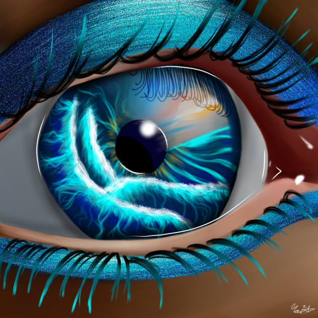 ocean eyes - ibisPaint