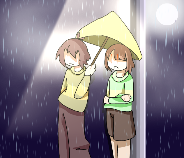 Under the rain - ibisPaint