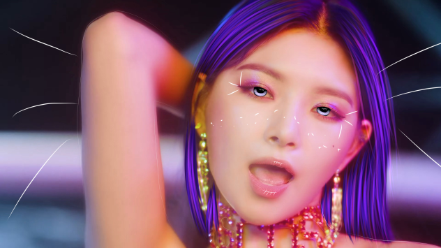 Everglow Yiren La Di Da MV Edit - ibisPaint