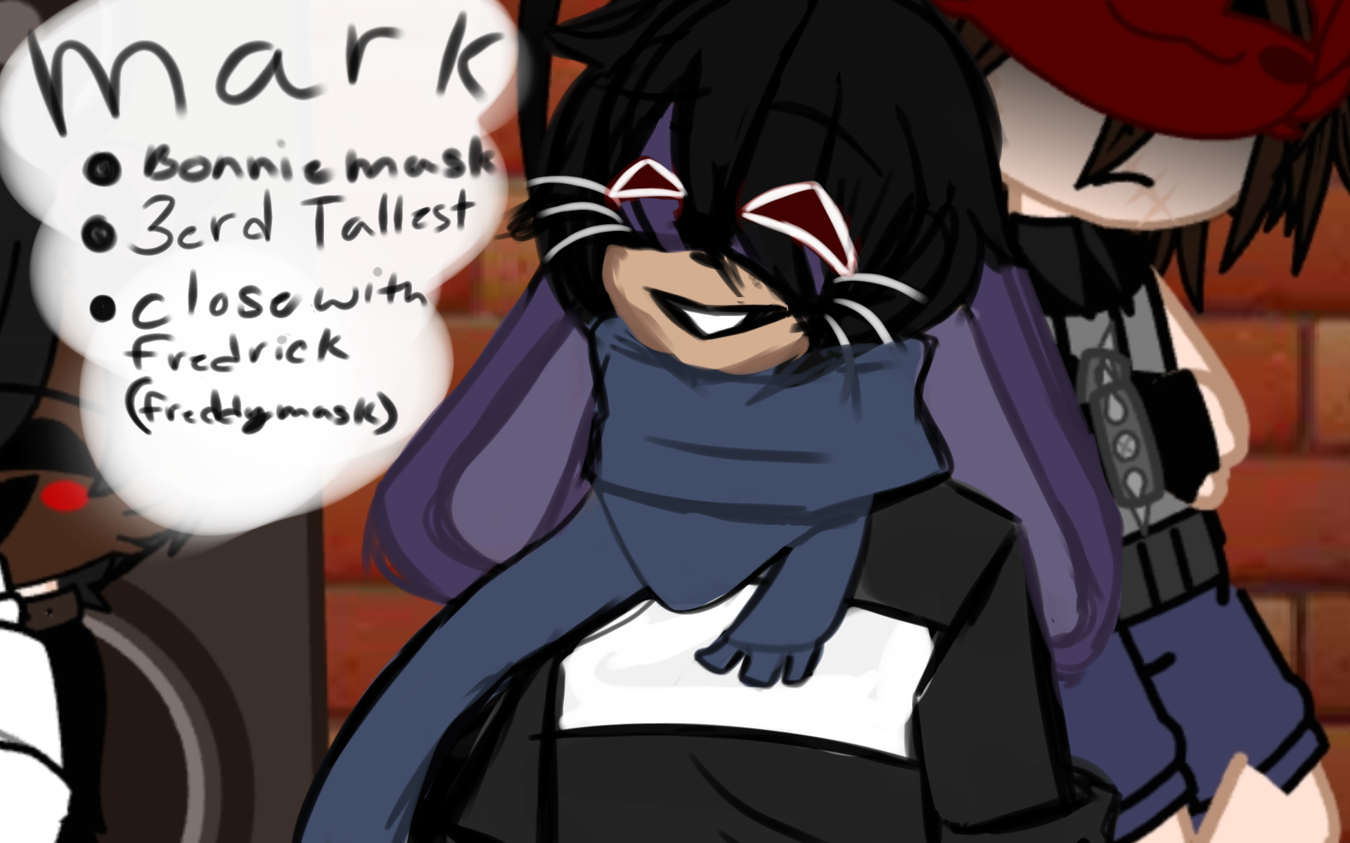 mark from my fnaf 4 au - ibisPaint