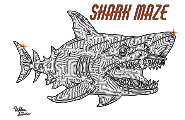 Shark MAZE 129 - ibisPaint