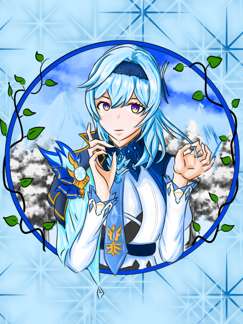 Eula GenshinImpact - ibisPaint